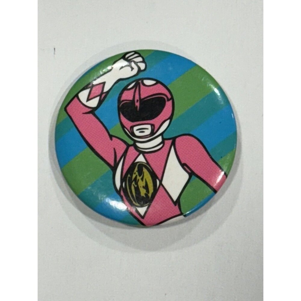 Vintage 1993 Mighty Morphin Pink Power Rangers Saban … - Gem